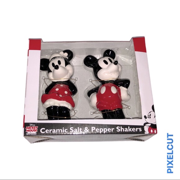 Disney | Kitchen | Nwt Disney Ceramic Salt Pepper Shakers | Poshmark